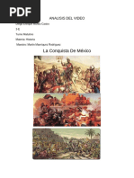 Mapa La Conquista de México | PDF | Hernán Cortés | Virreinatos del Imperio español