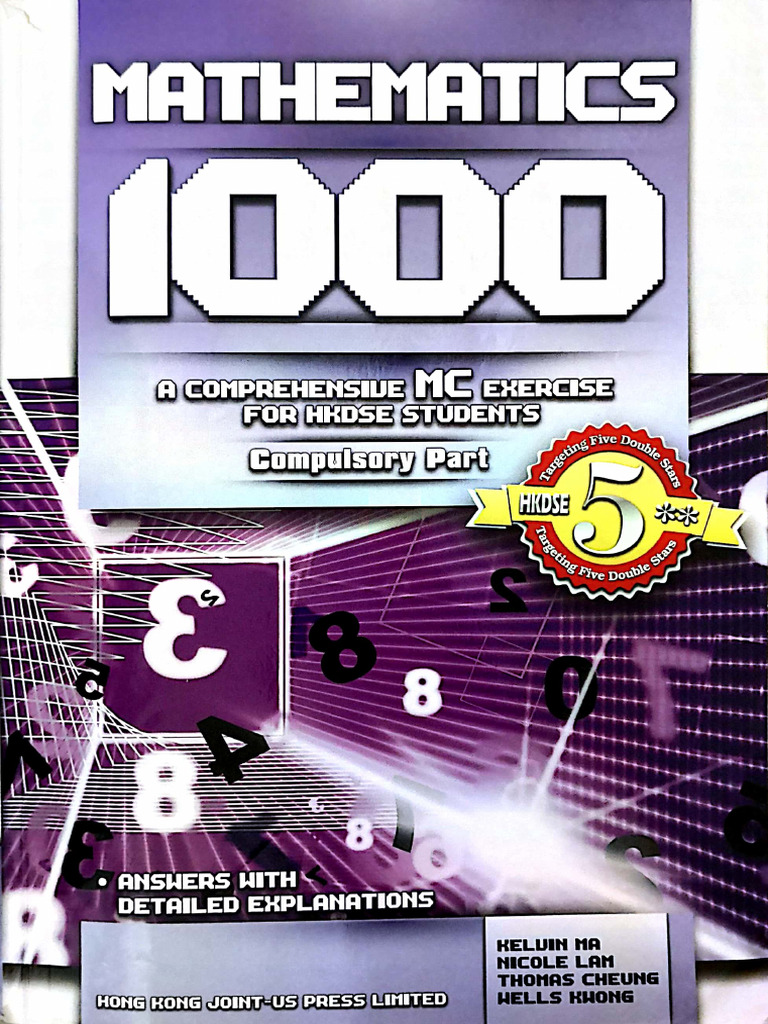 Mathematics 1000-MC Questions | PDF