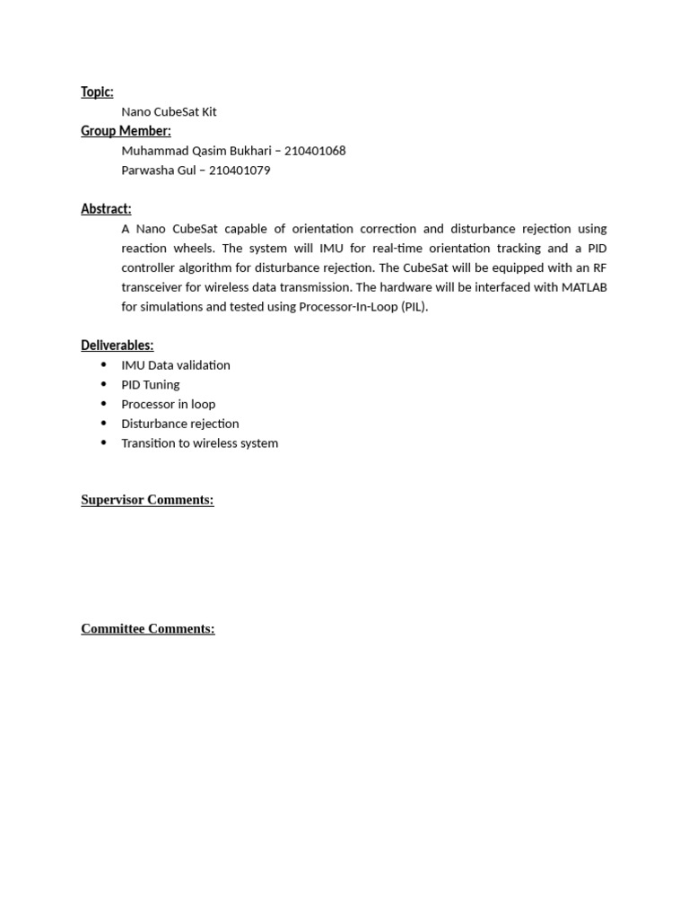 Comittee Approval Document | PDF