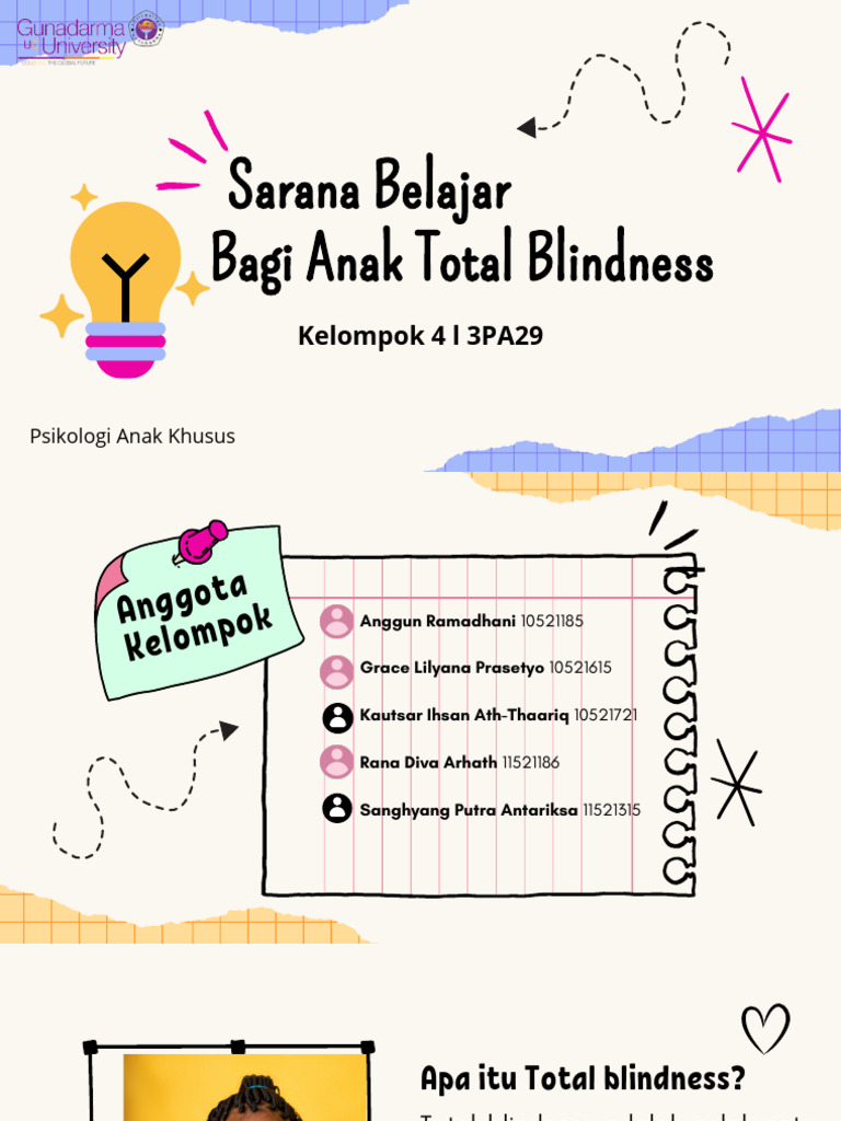 Kelompok 4 - Total Blindness | PDF