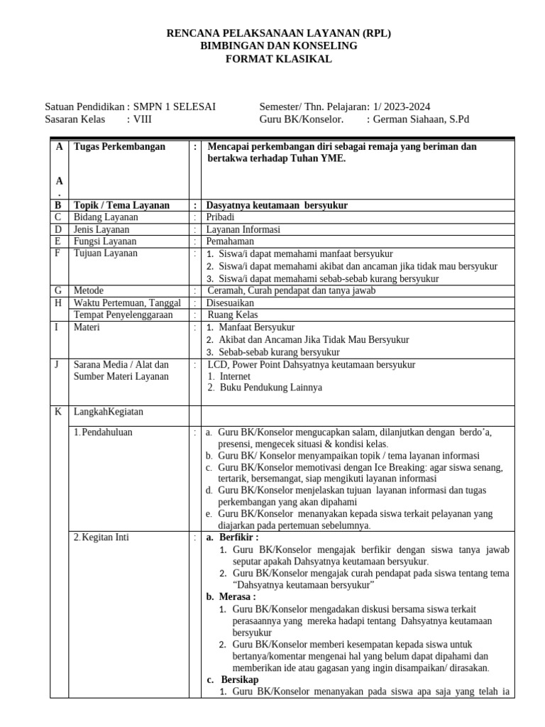 rpl kelas 8 gs | PDF