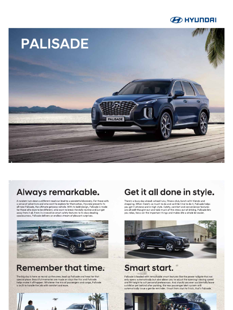Hyundai Palisade-Brochure | PDF