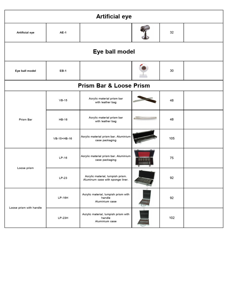 Phoropter Arm 1 | PDF