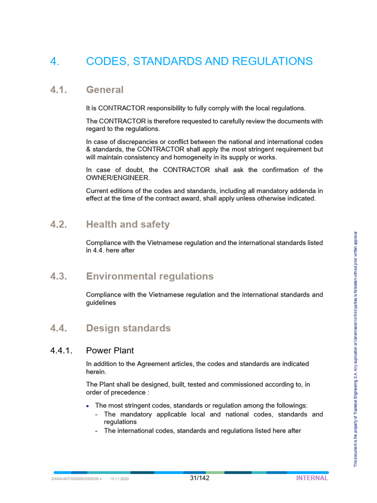 Codes Standards and Regulations | PDF | Pipe (Fluid Conveyance ...