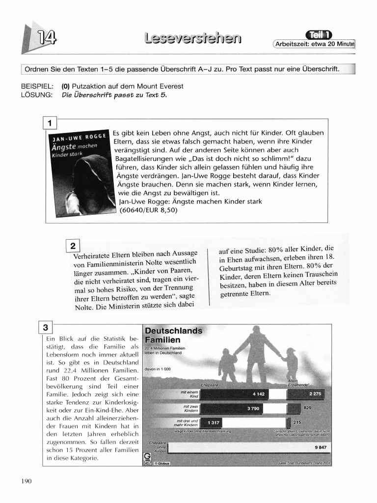 TELC B1 Modelltest 14-ããÌ | PDF