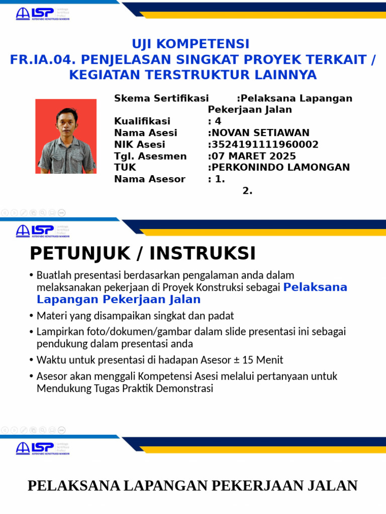 Novan Setiawan Jenjang 4 | PDF