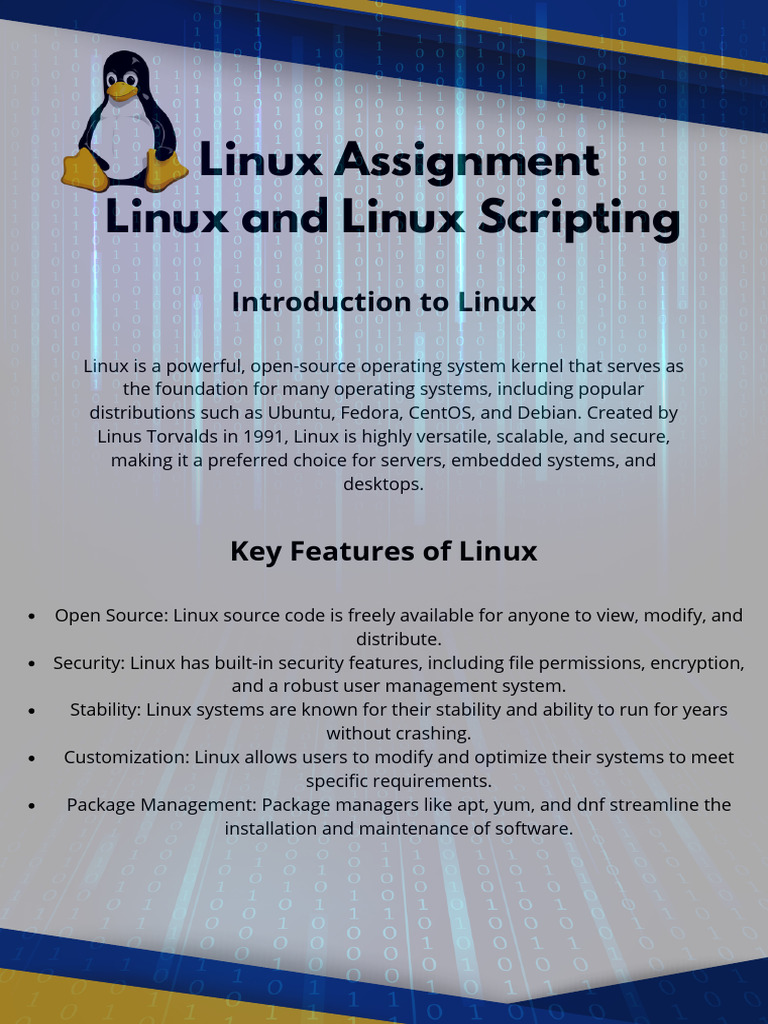 Linux Scripting for System Management | PDF | Linux | Backup