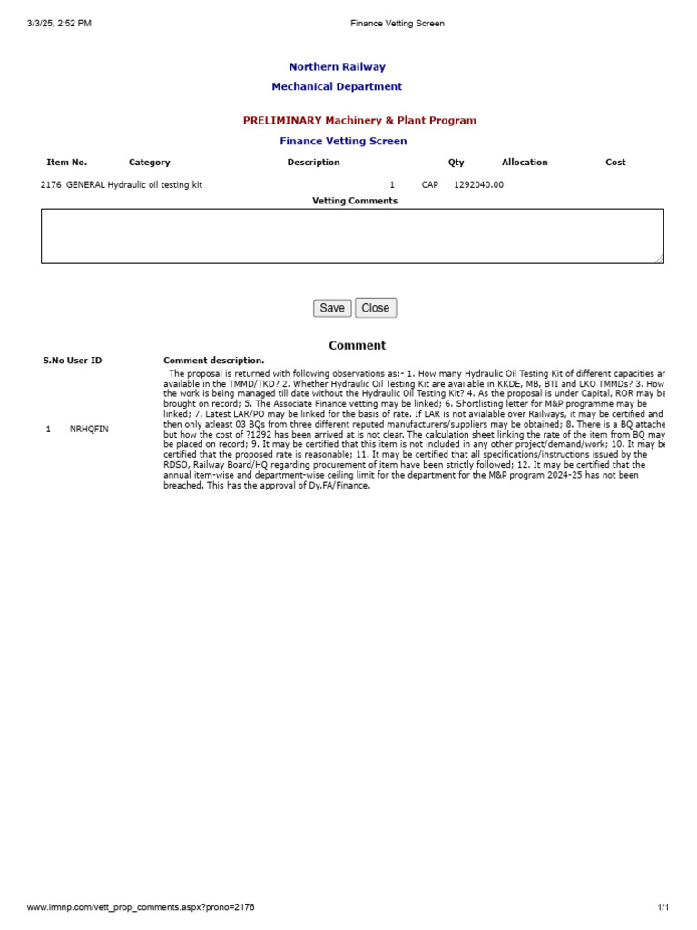 Hydraulic oil testing kit | PDF