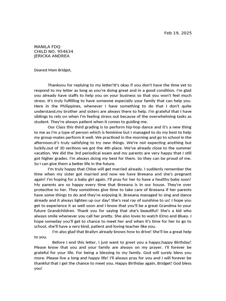 Jericka-Andrea-Sanchez-reply-letter 2025 | PDF