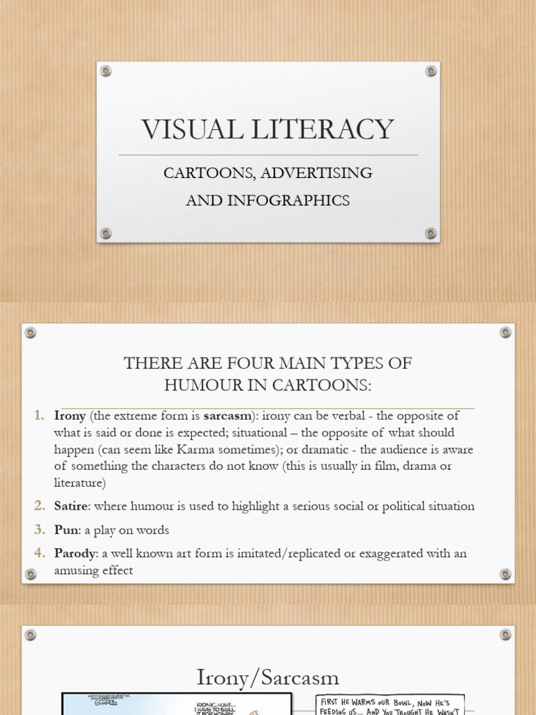 Understanding Cartoons and Advertisements | PDF | Advertising | Irony