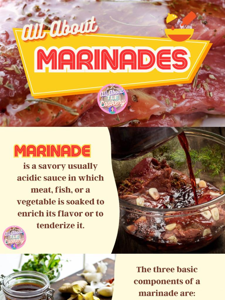 Marinades | PDF