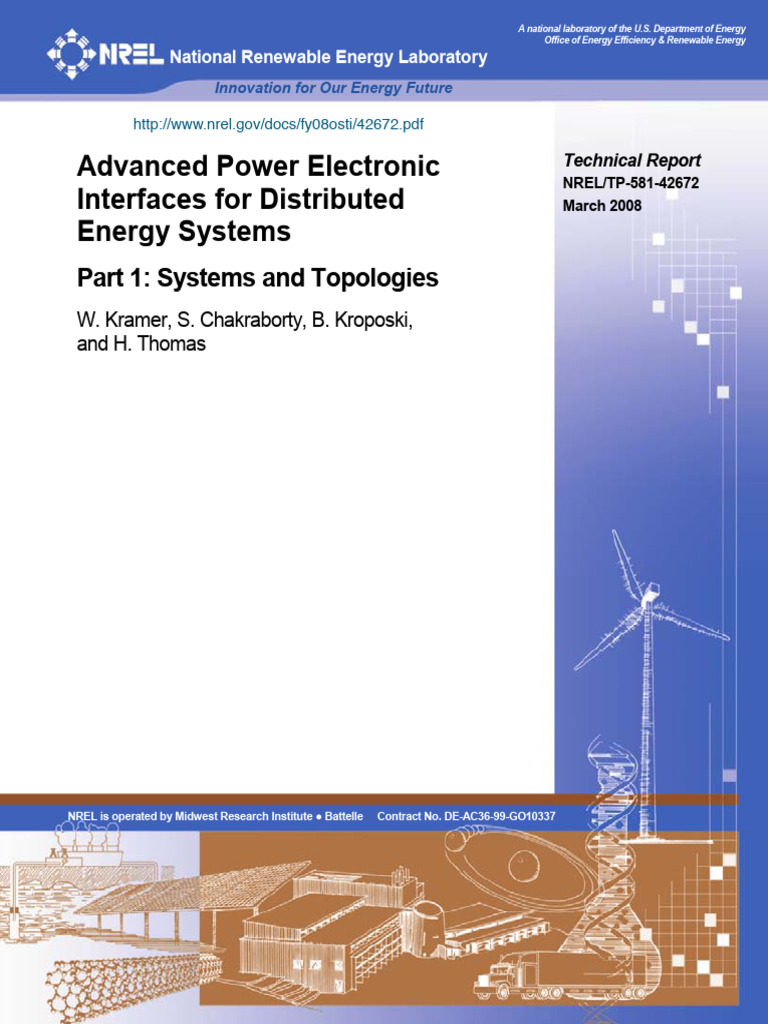 Advanced Power Electronic Interfaces For Distributed Energy Systems - Systems and Topologies ...