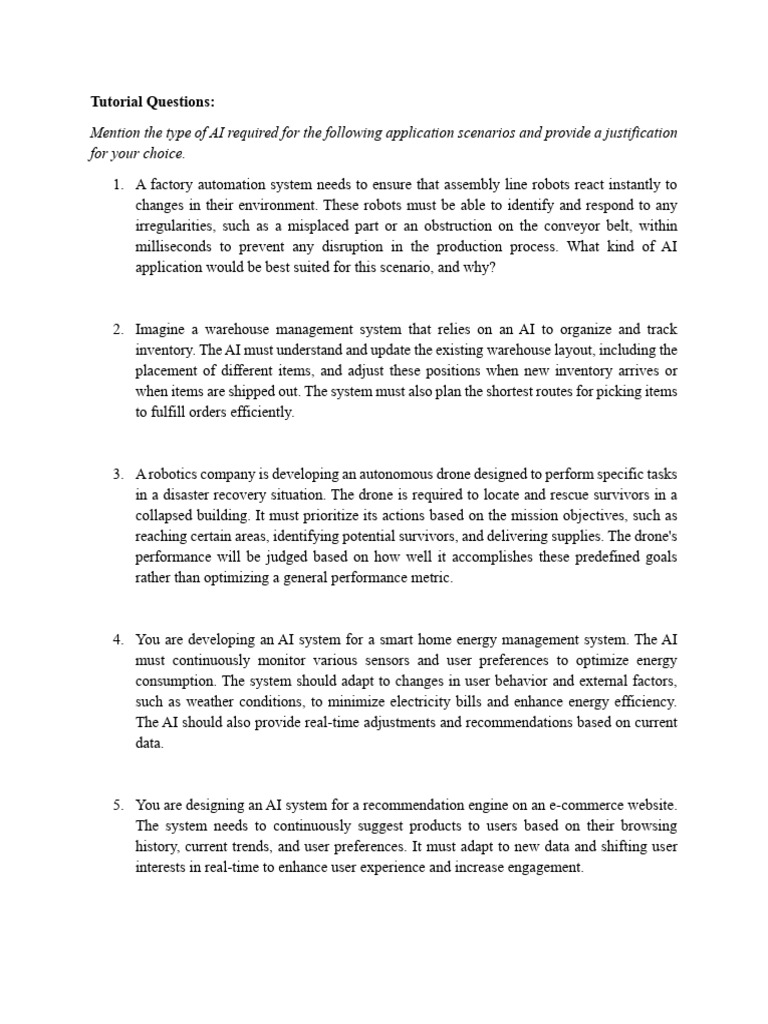 Flipped Classroom Questions | PDF | Artificial Intelligence ...