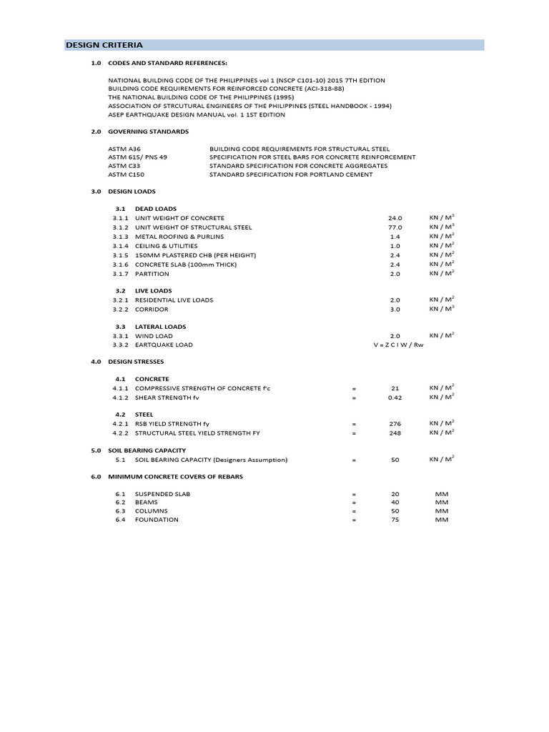Structural Analysis Capanzana | PDF | Concrete | Structural Steel