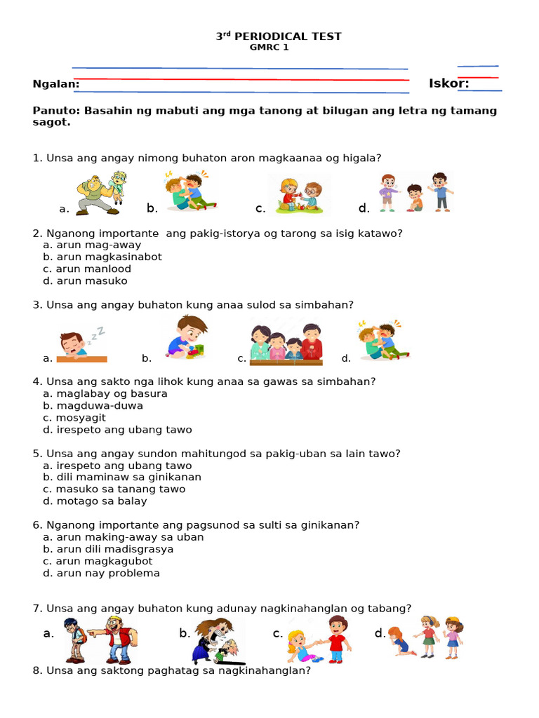 Q3 GMRC Bisaya | PDF