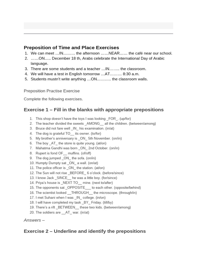 Coordinating Conjunctions Exercise | PDF