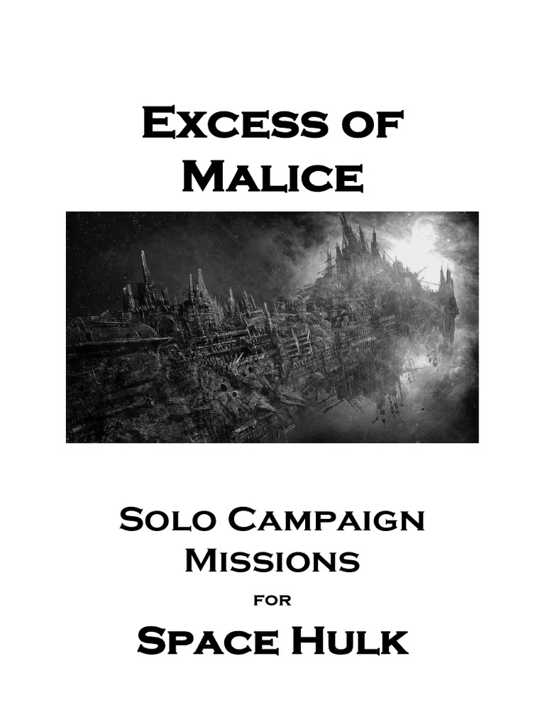 Excess of Malice - Campaign Missions | PDF | United States Marine Corps ...