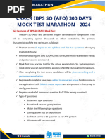 AFO Mains Courses 2024 IARI Toppers | PDF | Agriculture | Horticulture