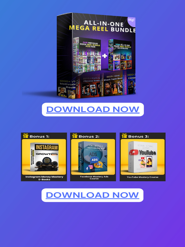 All-In-One Digital Bundle | PDF