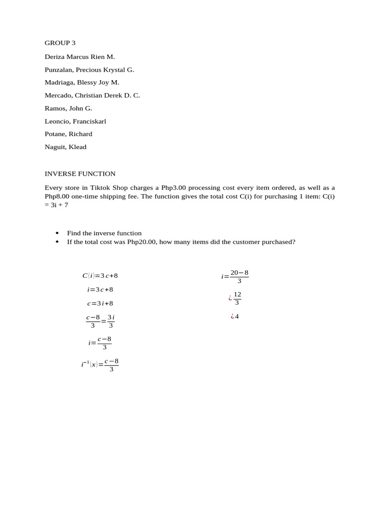 Math | PDF