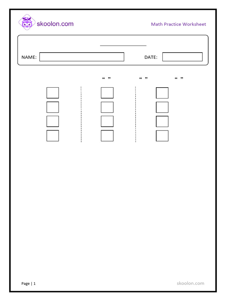 G3 Maths 3 Digit Numbers | PDF