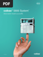 Sis Brochure Cobas 8100 | PDF | Automation | Reliability Engineering