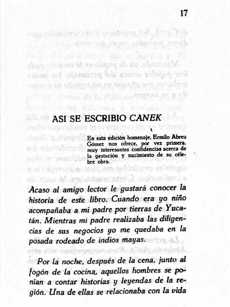 Canek-Historia-Y-Leyenda-De-Un-Heroe Maya | PDF