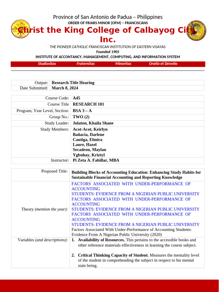 Title 2 Building Blocks | PDF | Cognition | Learning