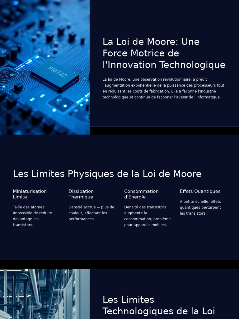 La Loi de Moore et son Impact Technologique | PDF