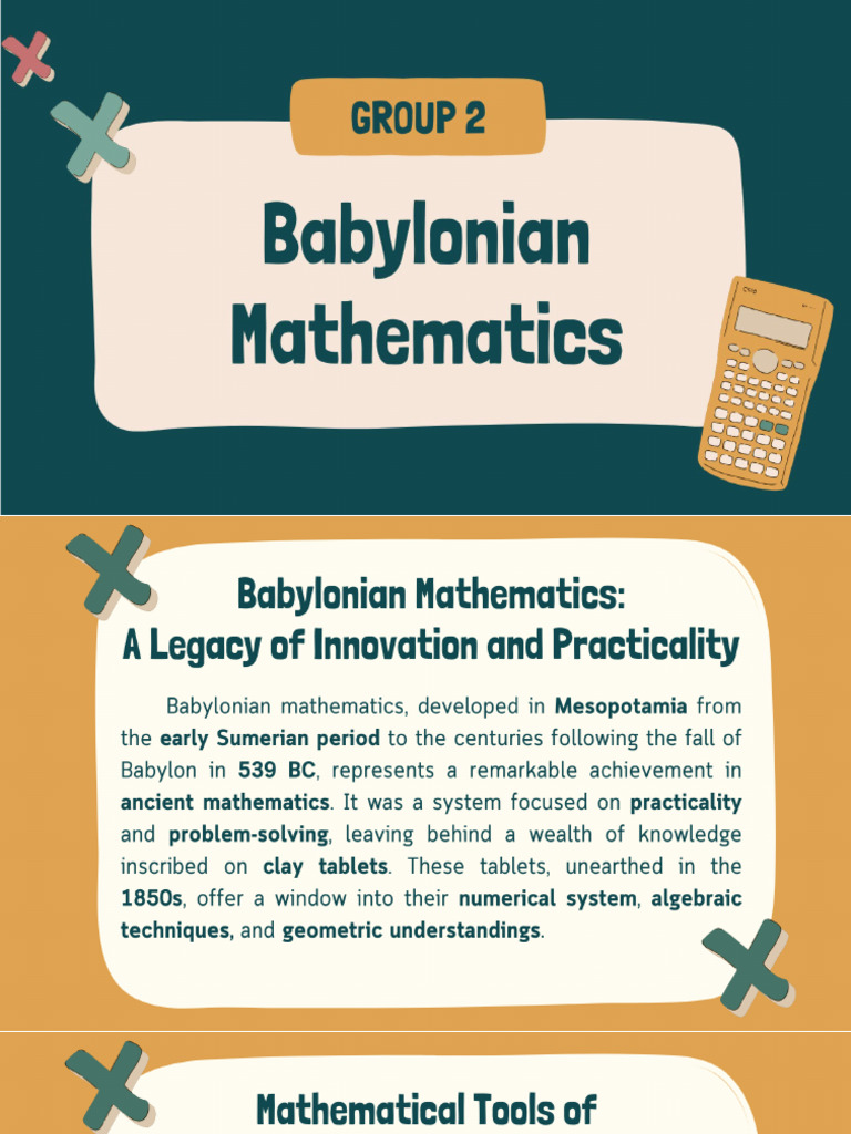 Babylonian Math | PDF