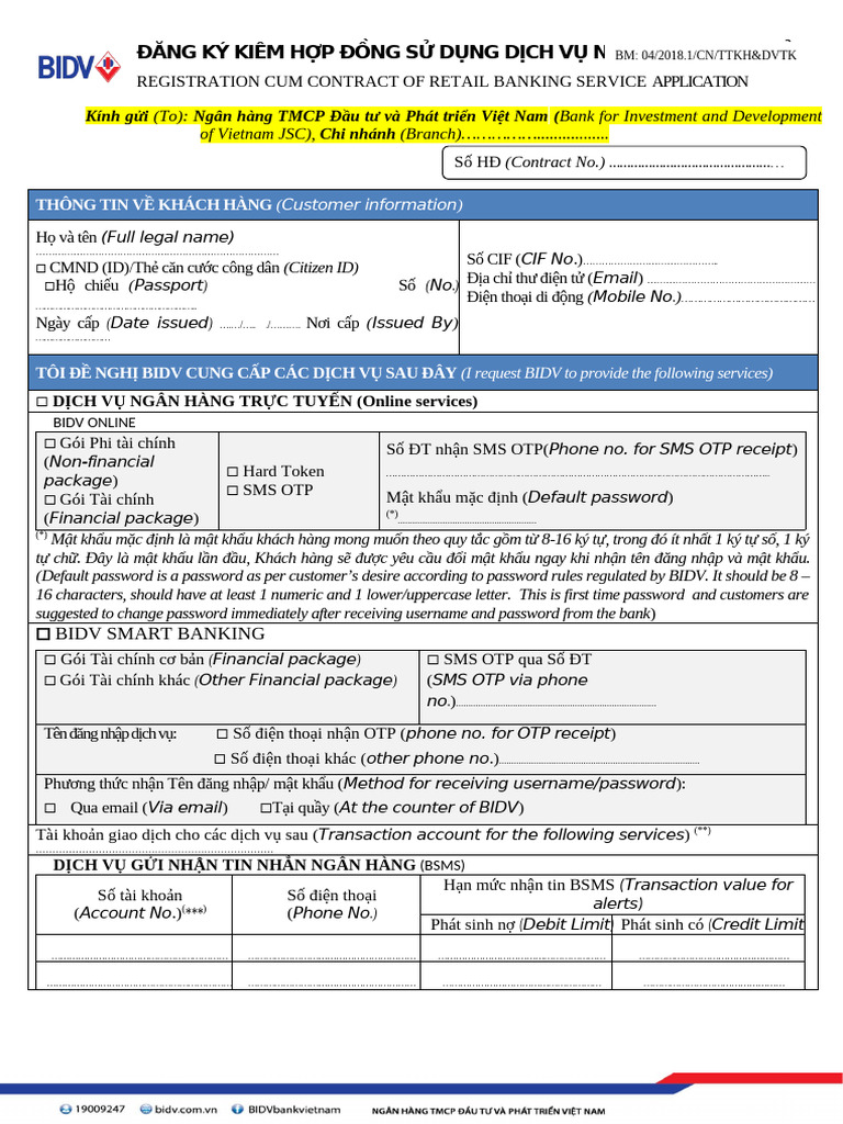 Bieu+Mau+Dang+Ky+Dich+Vu+Ngan+Hang+Dien+Tu+Song+Ngu | PDF