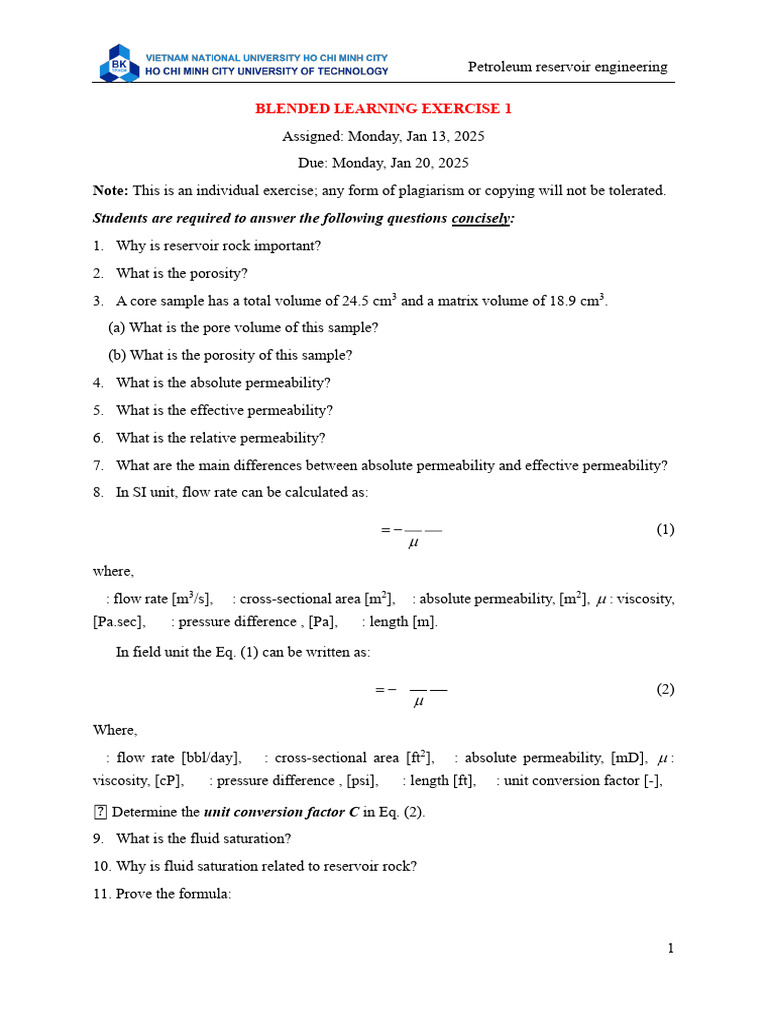 Petroleum Reservoir Engineering Basics | PDF | Petroleum Reservoir ...