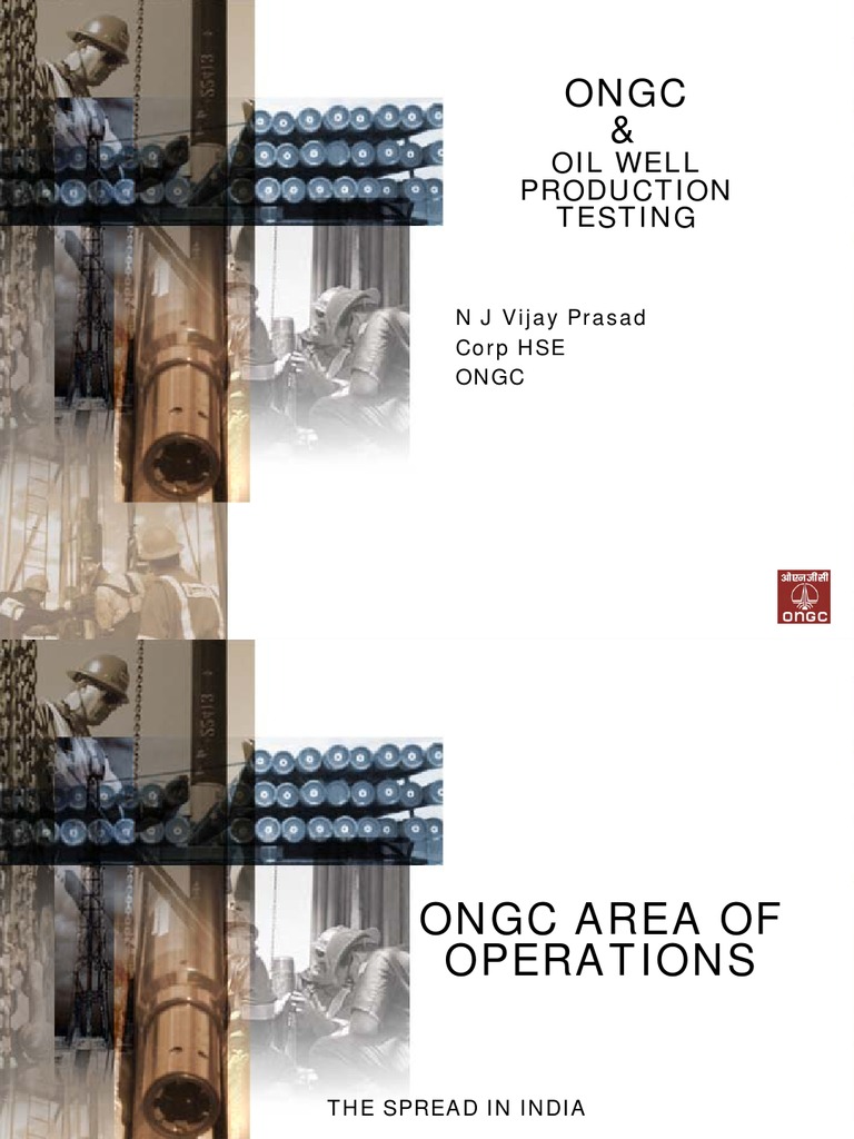 Ongc &: Oil Well Production Testing | PDF | Casing (Borehole) | Blowout ...