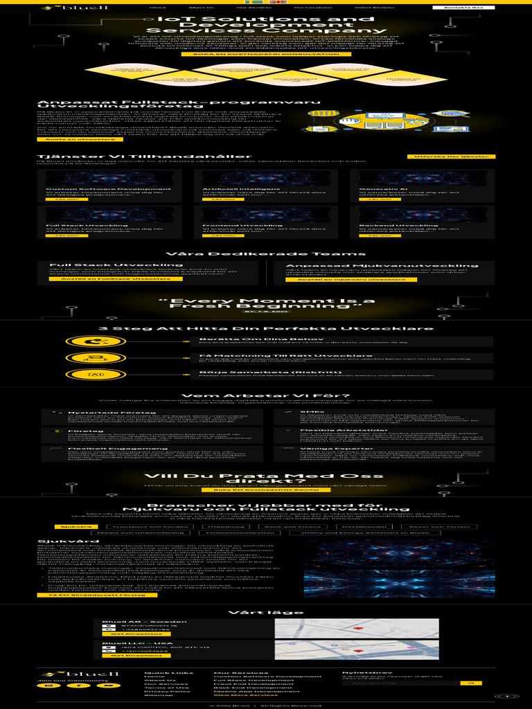 BlueII Landing Page | PDF