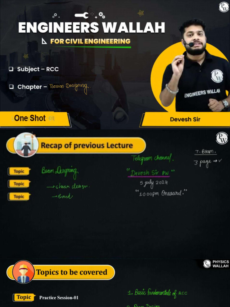 Torsion Design _ Class Notes | PDF