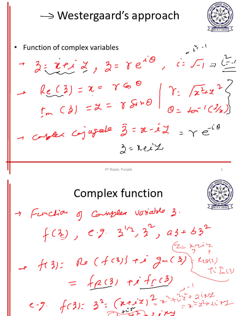 Lecture 8 Crack Tip Stress Westergaard | PDF | Complex Analysis ...