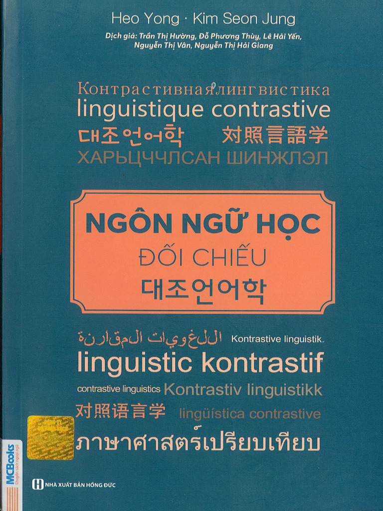 Ngon Ngu Hoc Doi Chieu - tieng Han (Bản Dịch) | PDF
