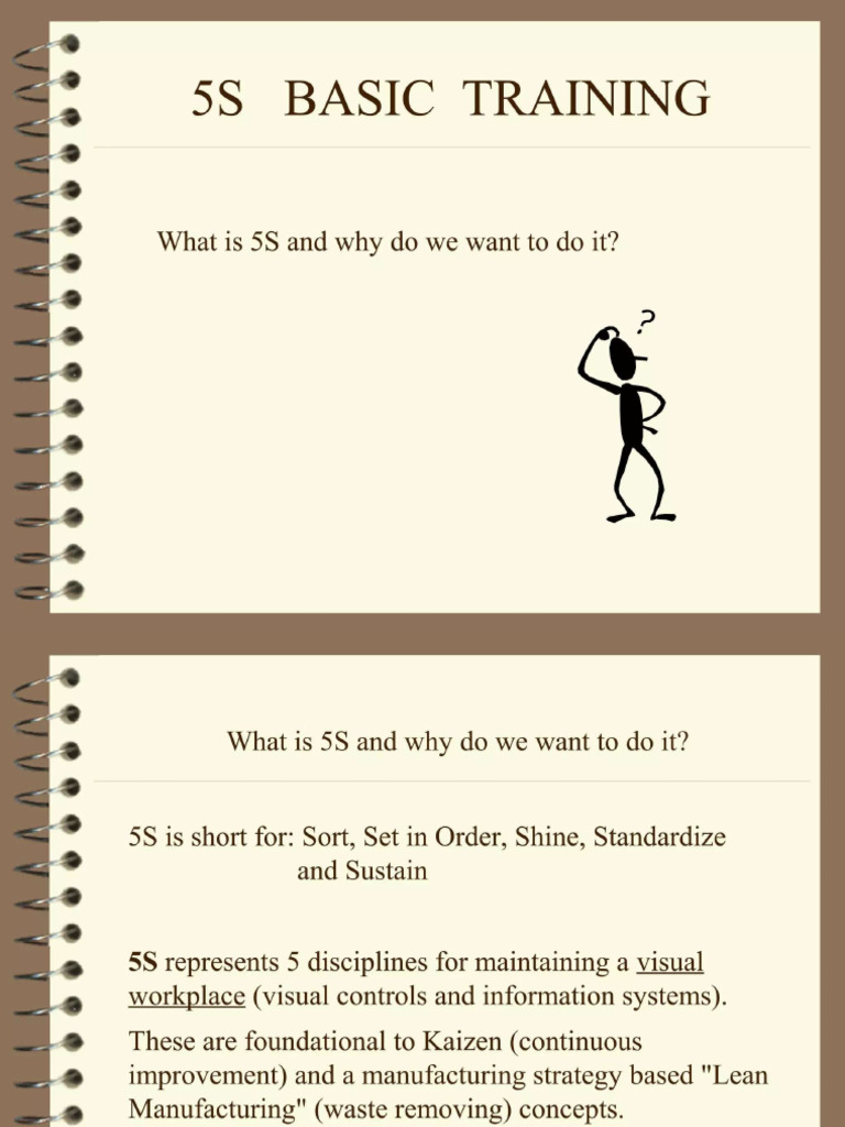 5S Training Presentation | PDF