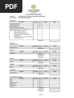 BOQ CSI 16 Divisions MasterFormat | PDF