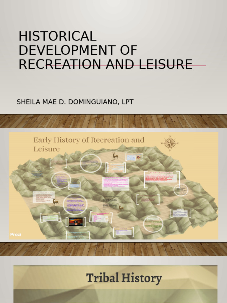 Historical Development of Recreation and Leisure | PDF