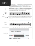 Kodaly Rhythms Sheet | PDF