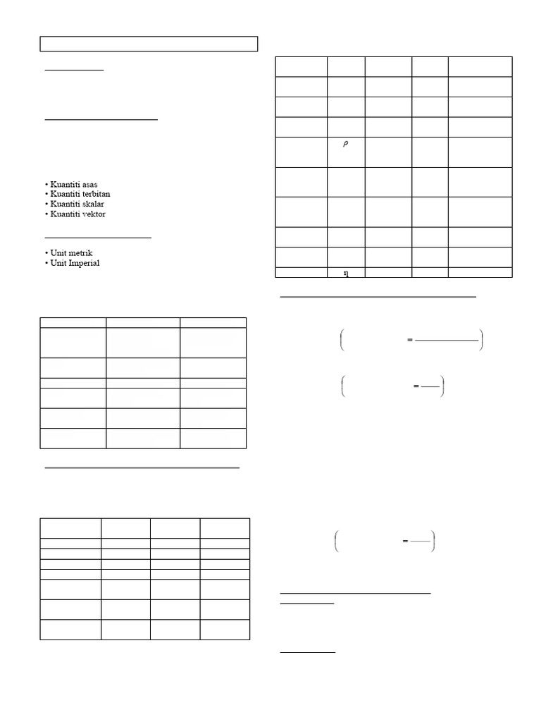 Bab 1 Pengukuran | PDF