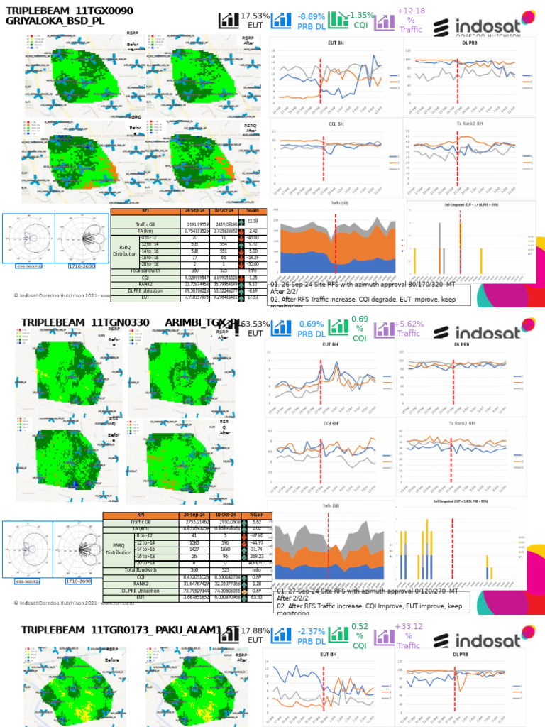 Contoh Report TripleBeam - Site Level - New Template | PDF