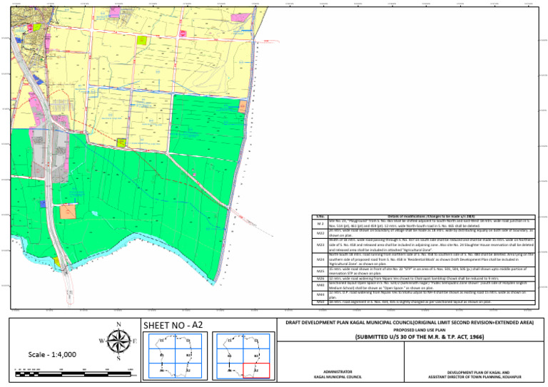 Kagal Municipal Council PLU Maps A2 Final | PDF | Gender And Hinduism ...