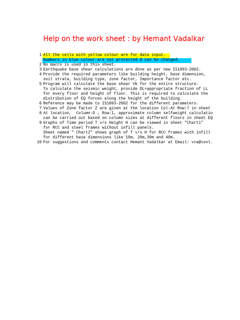 TIME PERIOD Calculation | PDF | Structural Engineering | Civil Engineering