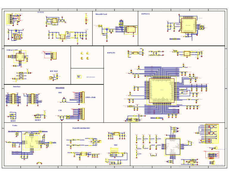 ESP32 P4 NANO Schematic | PDF