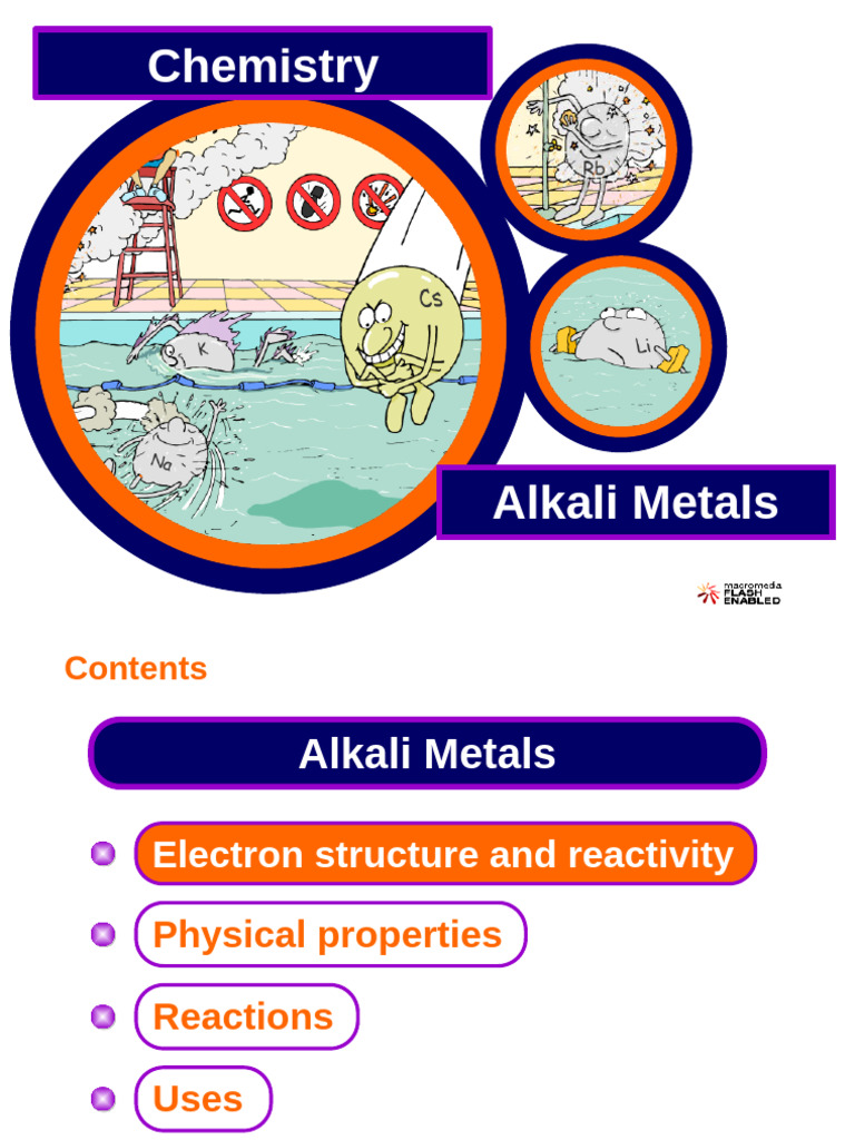 Group 1 Alkali Metals | PDF | Sodium | Lithium
