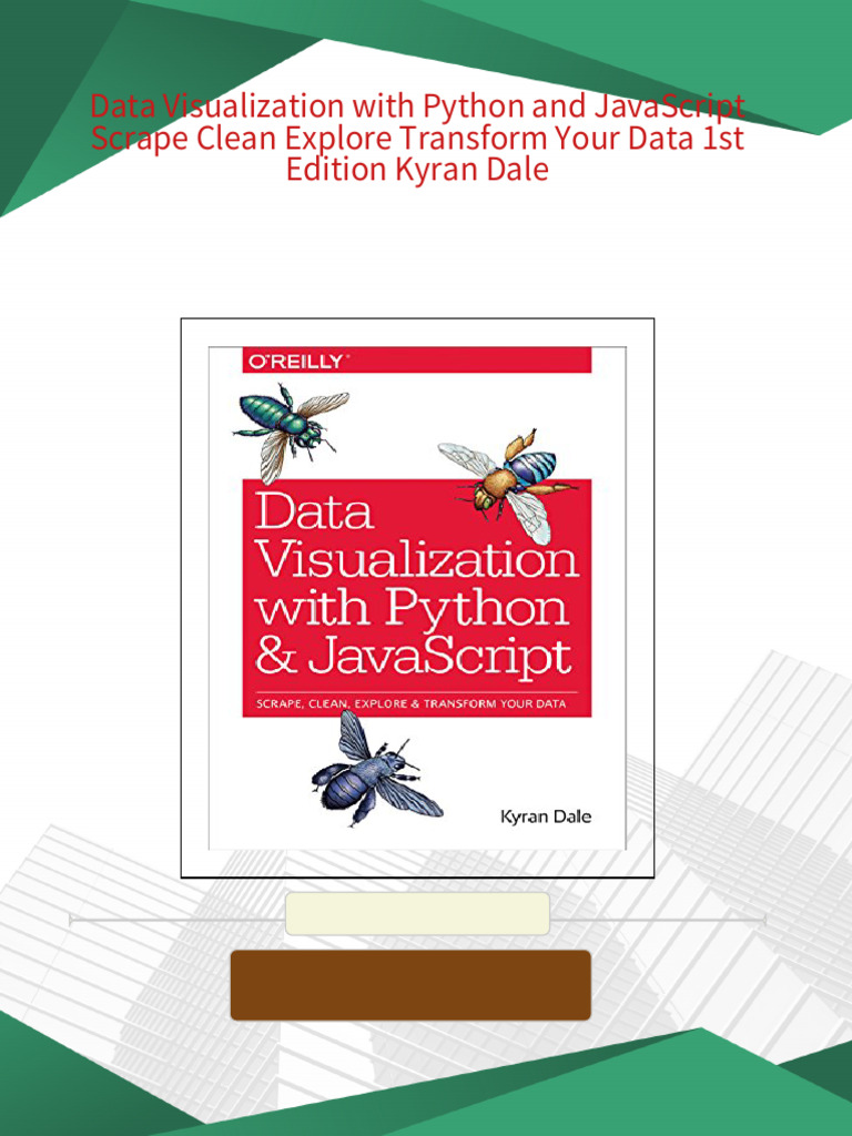 Data Visualization with Python and JavaScript Scrape Clean Explore ...
