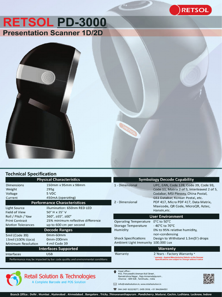 Retsol PD 3000 | PDF