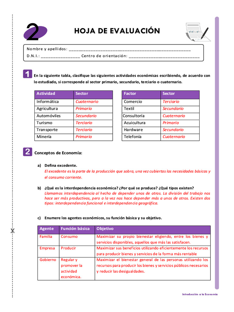 Introducción a La Economía - HE2 | PDF